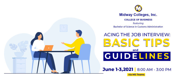 Customs Administration’s first Webinar series – Midway Colleges